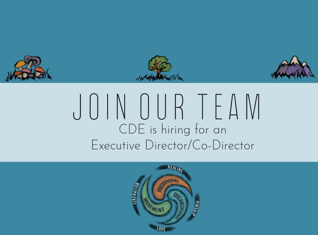 A New Role at CDE | Center for Diversity & the Environment